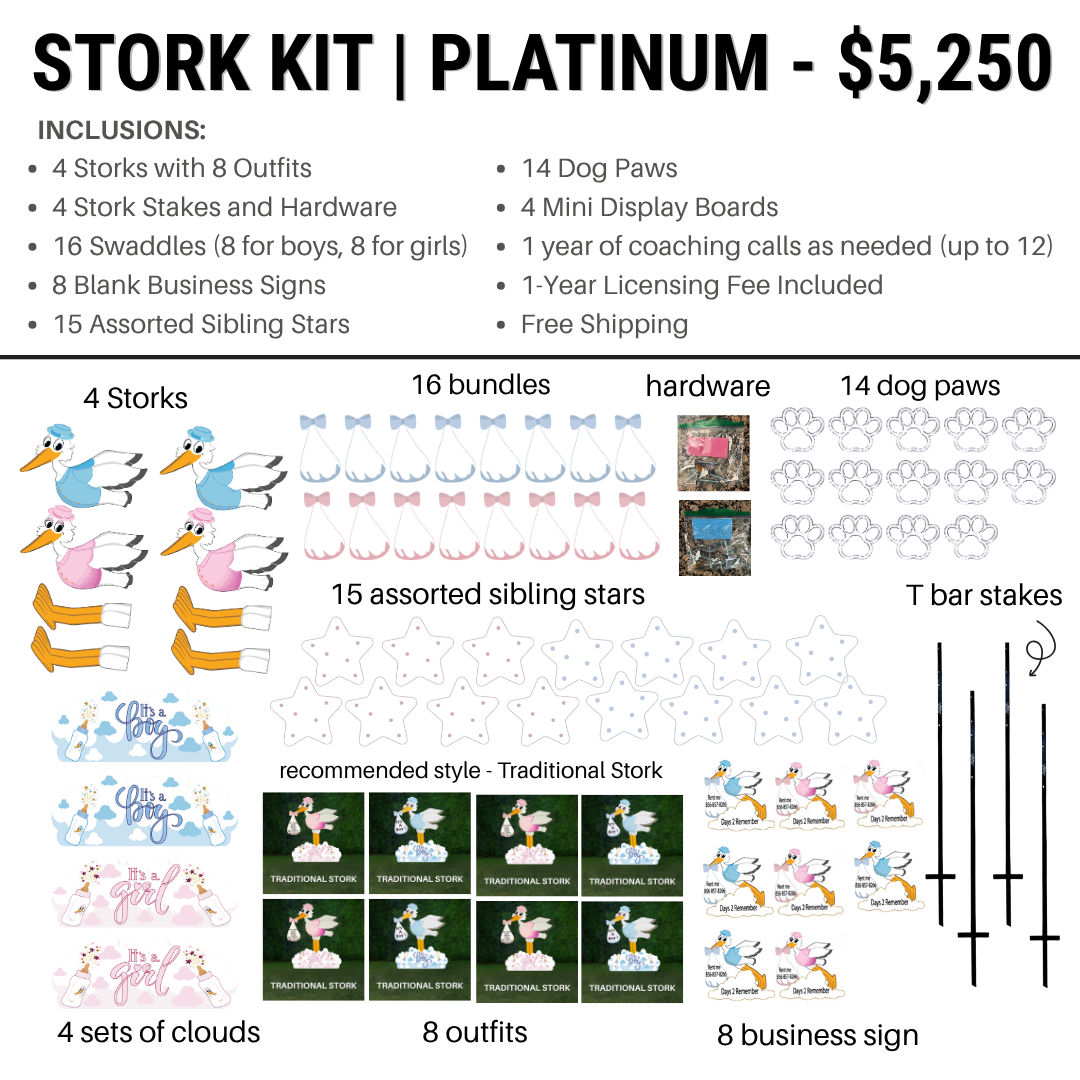 Stork Kit - Platinum (Best Value) – Stork Handler Central